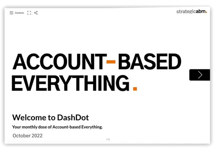 DashDot: Your monthly ABM magazine